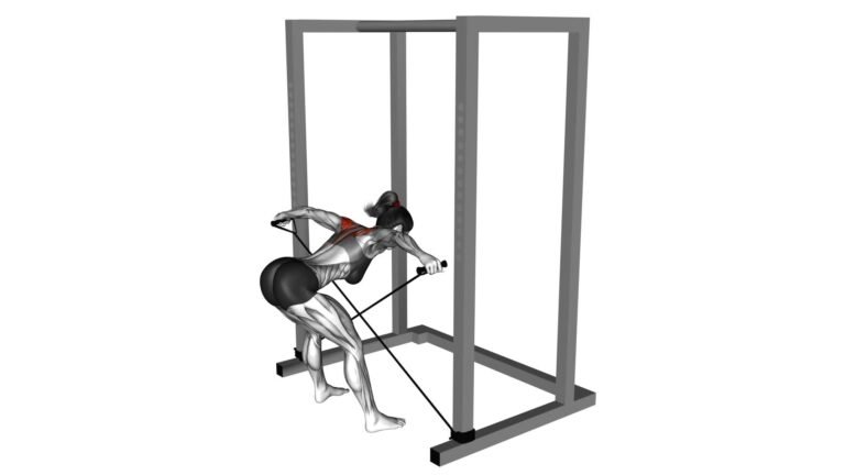 Band Bent-over Rear Lateral Raise (female) - Exercise Guide & Tips