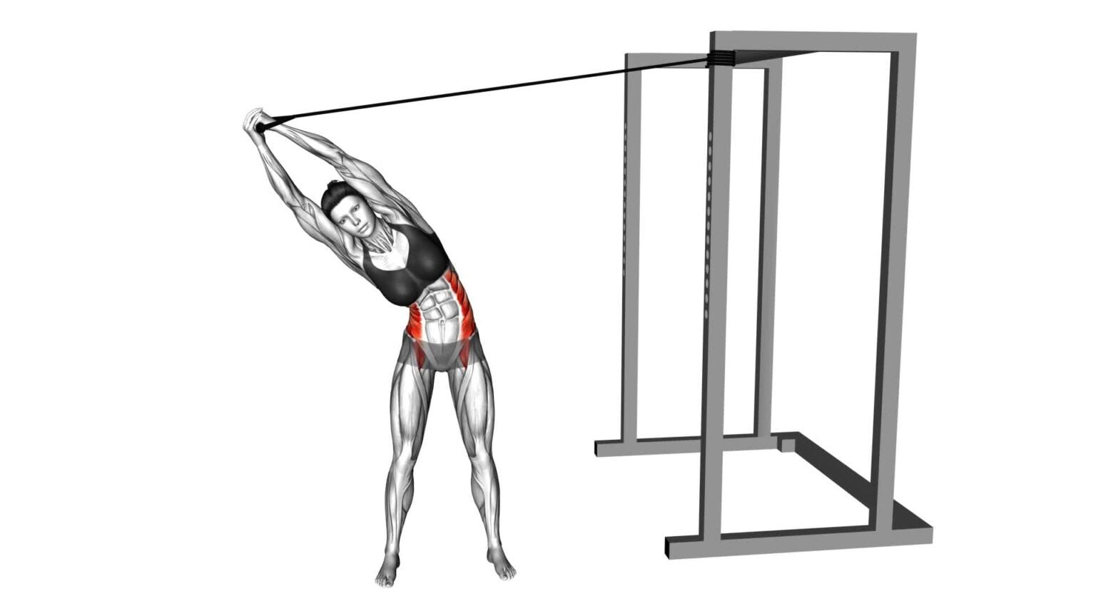 Band Overhead Side Bend (Female): Ultimate Exercise Guide & Tips