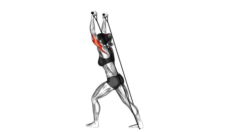 Female Band Overhead Triceps Extension (V2) - Video Guide & Tips