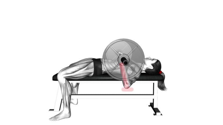 Barbell Chest Bench Press: Forearms Guide & Tips (Female) - Video Exercise