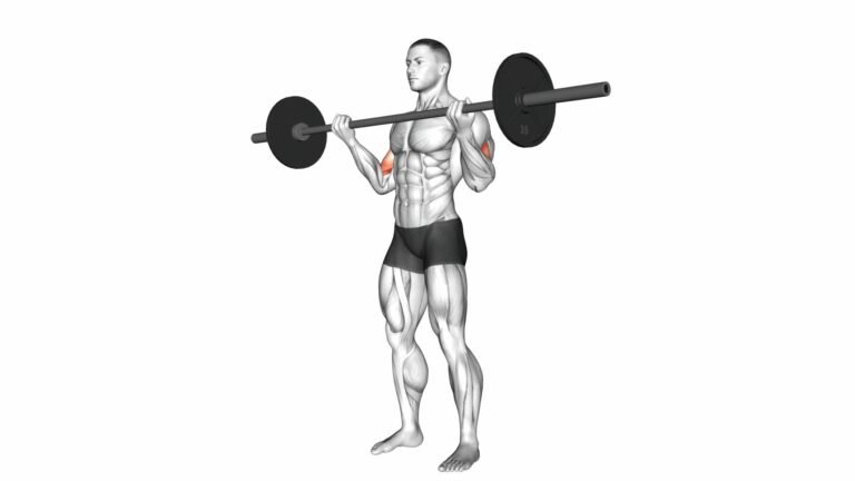 Barbell Wide-grip Curl: Video Guide & Tips For Effective Exercise