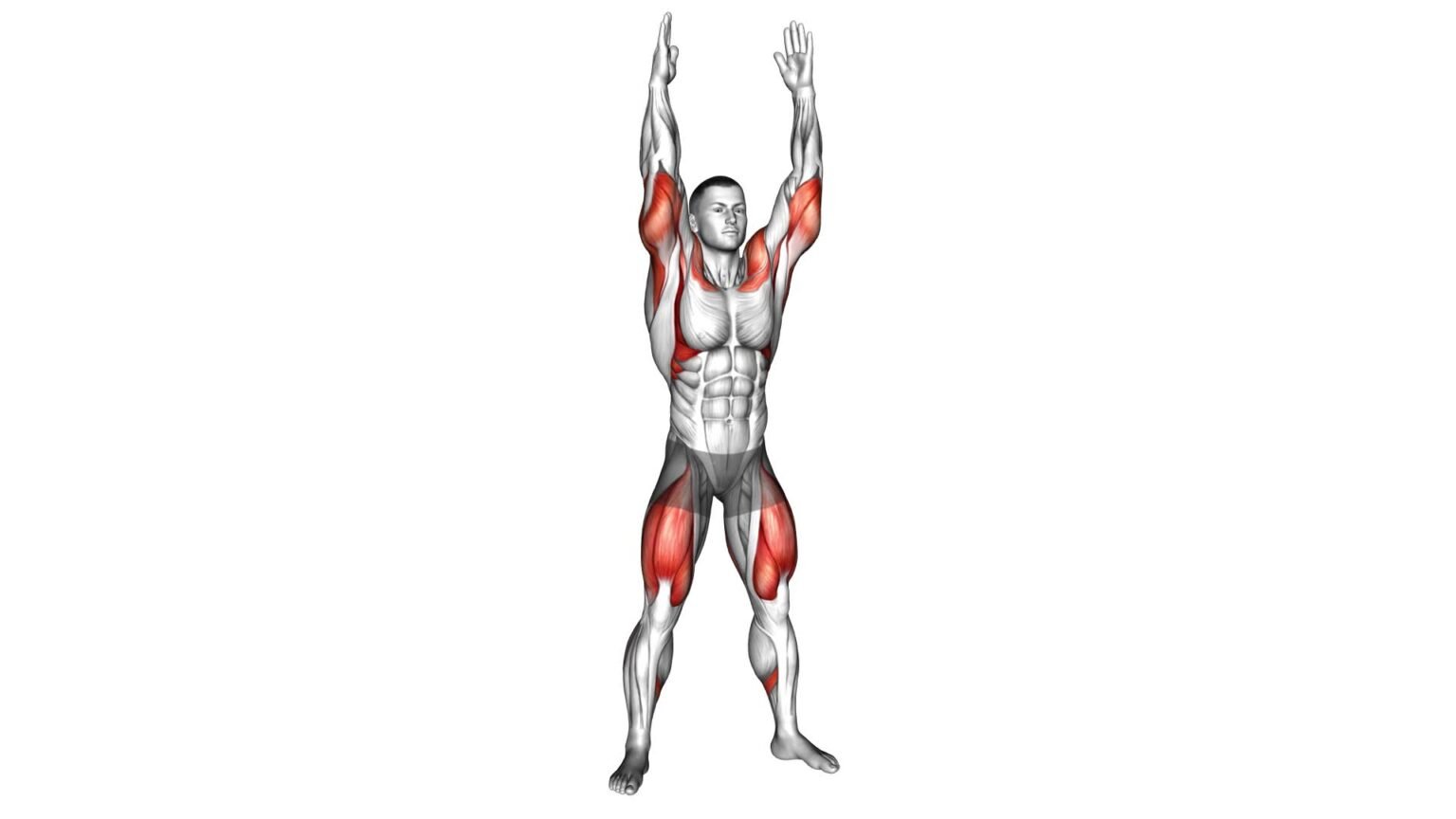 Bodyweight Full Squat With Overhead Press - Video Guide & Tips
