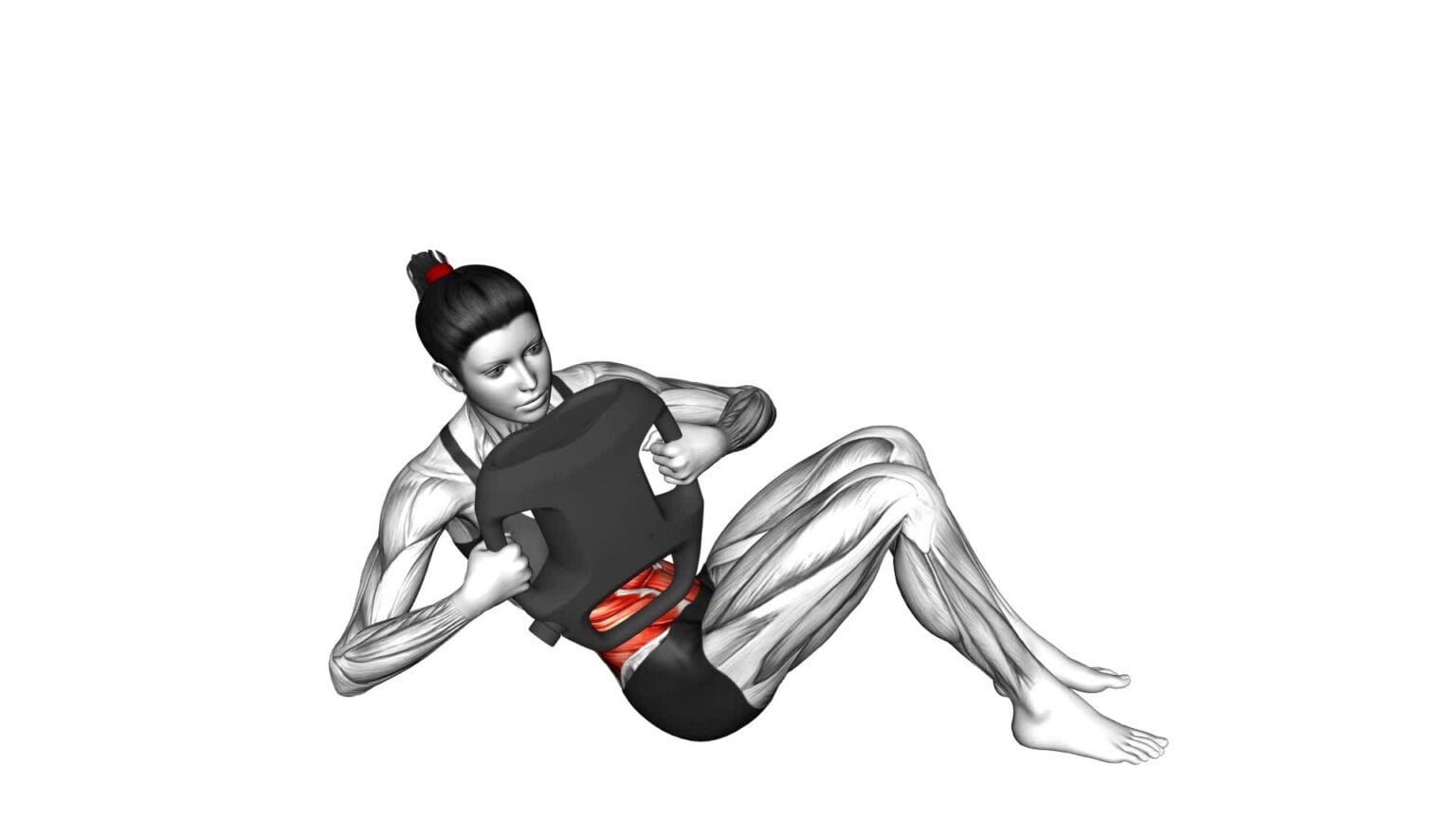 Bottle Weighted Russian Twist (female) - Exercise Guide & Tips