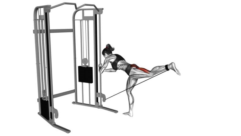 Cable Donkey Kickback (Female) - Exercise Guide & Tips