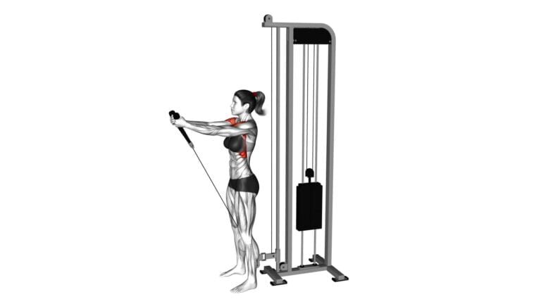 Cable Front Raise (Rope Attachment) - Male Video Guide & Tips