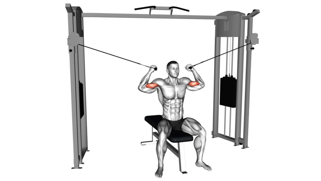 Cable Seated Overhead Curl: Video Guide & Tips