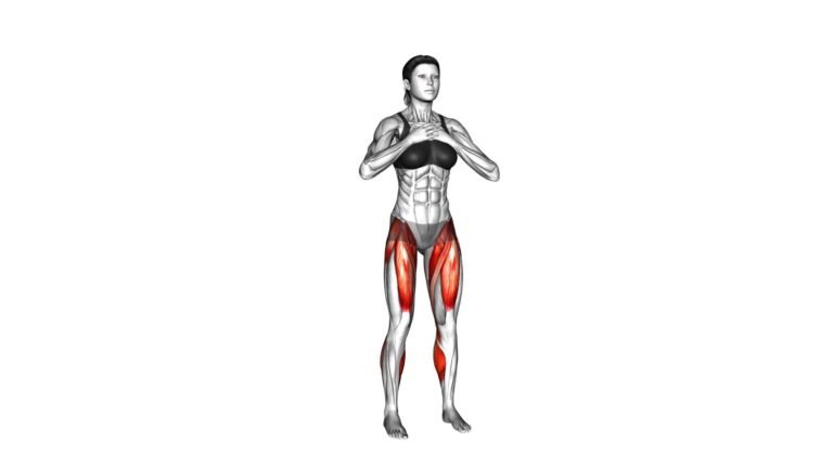 Crossed Arms Front Leg Kick (female) - Exercise Guide & Tips