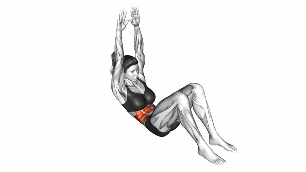 Twisting Crunch (Straight Arms) For Men - Video Guide & Tips