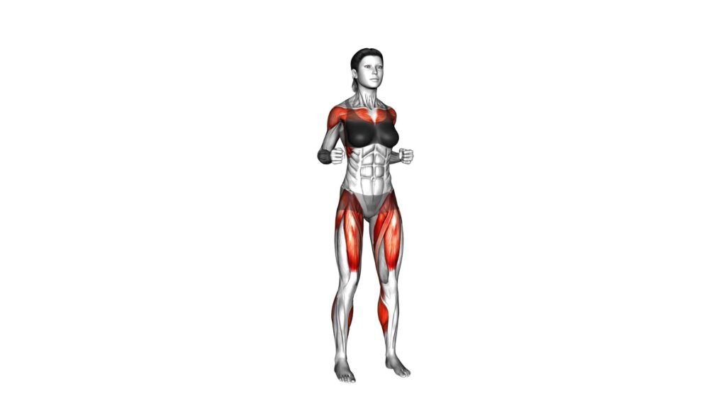 Double Punch Front Leg Lift - Video Exercise Guide & Tips