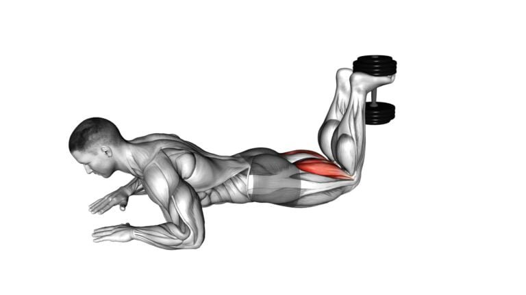 Dumbbell Lying Hamstring Curl (Female) - Exercise Guide & Tips