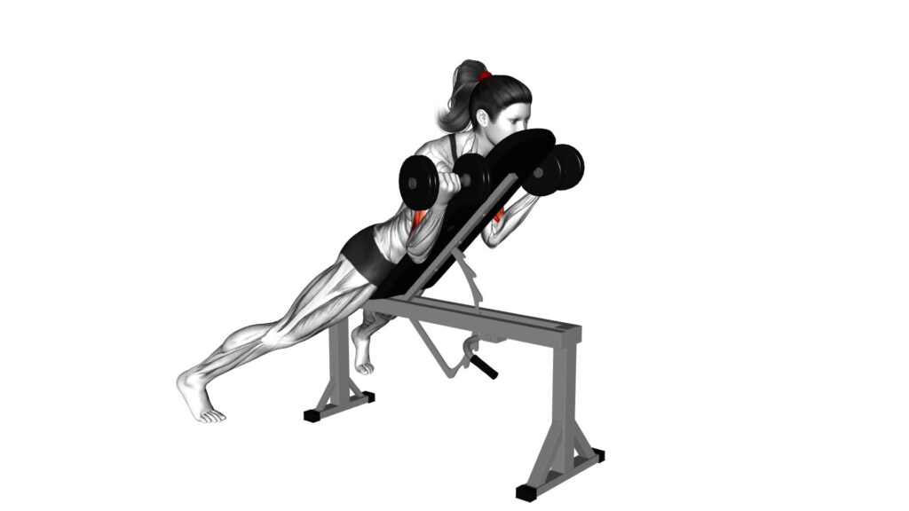 Dumbbell Prone Incline Curl: Video Guide & Tips For Women