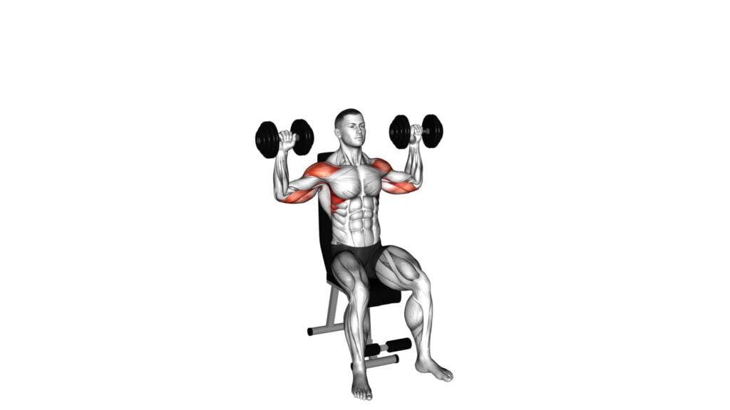 Dumbbell Seated Shoulder Press: Video Guide & Tips