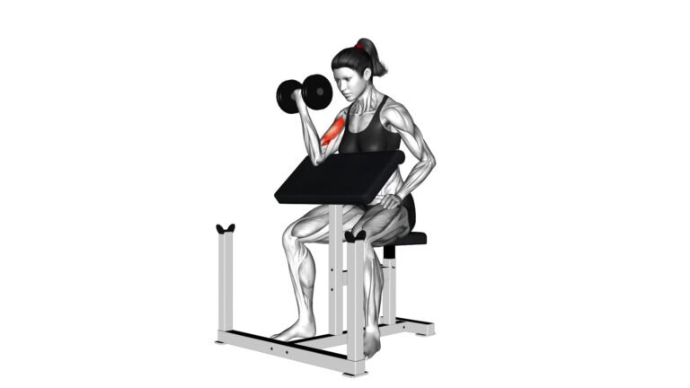 Female Dumbbell Preacher Curl: Video Guide & Tips