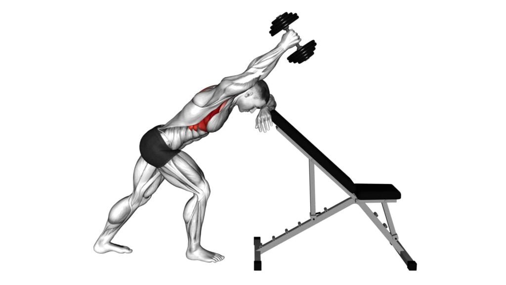 Dumbbell Unilateral Scapula Raise (Male) - Exercise Guide & Tips