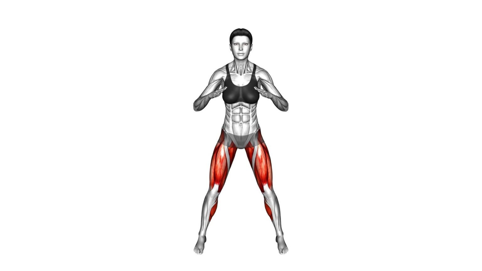 Shoulders Tap Front Step: Video Exercise Guide & Tips (Female)