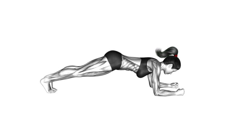 Front Plank For Toned Glutes - Correct Vs Incorrect Form (Female ...