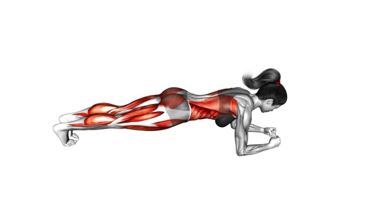 Front Plank: Arm And Leg Lift For Females - Video Guide & Tips
