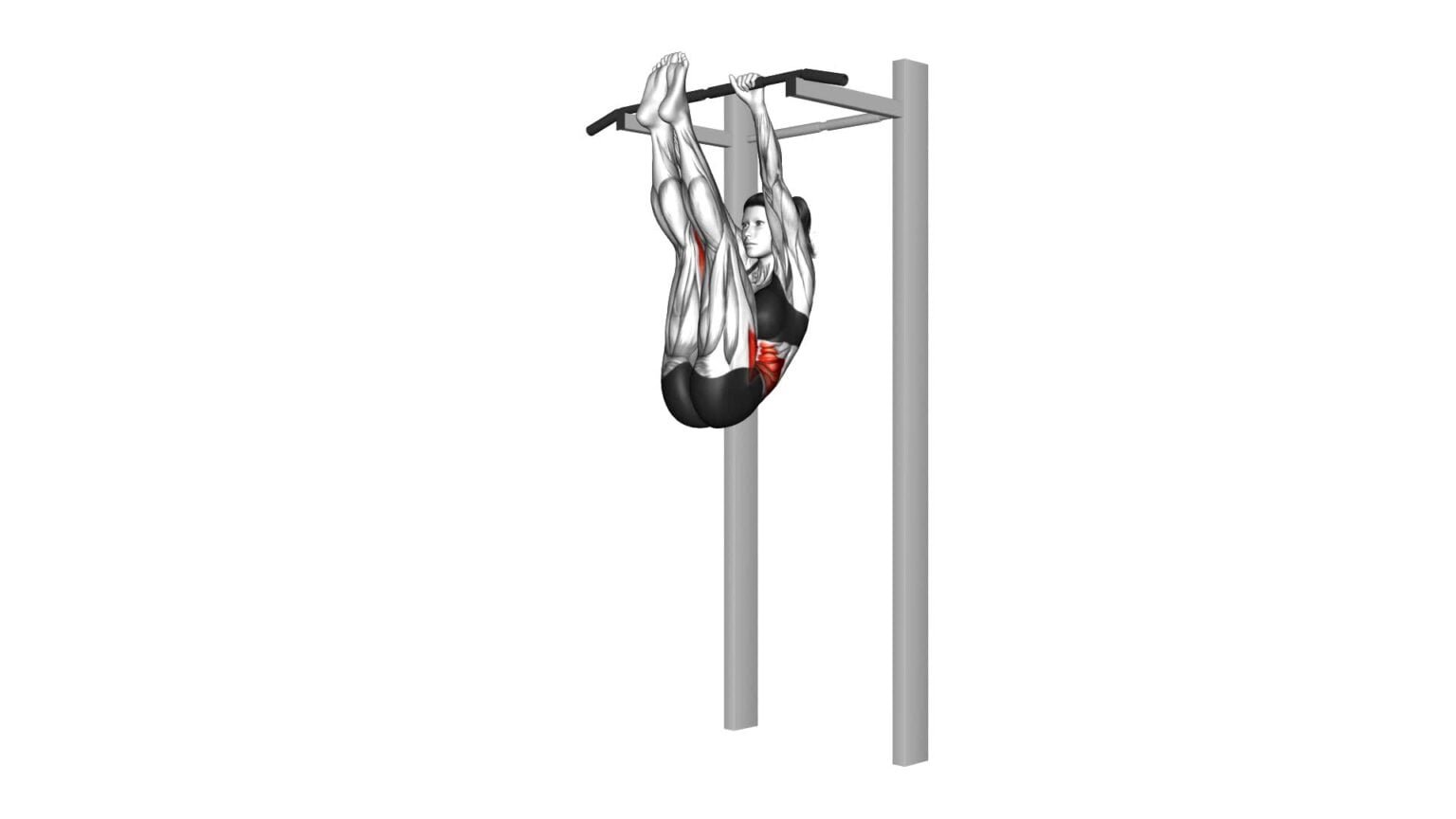 Ultimate Guide: Weighted Hanging Leg Hip Raise (Female) - Video & Tips