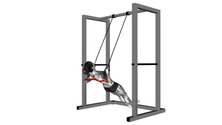 Inverted Row With Straps: Female Video Guide & Tips