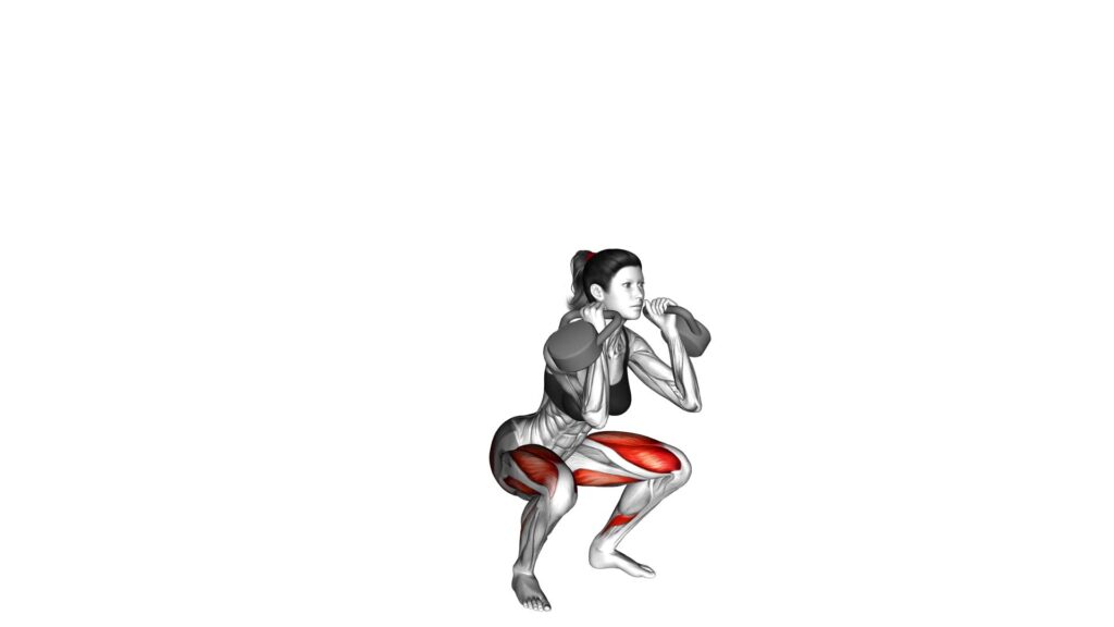 Kettlebell Front Squat (female): Video Guide & Tips For Effective Exercise