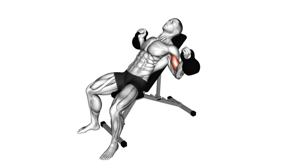 Kettlebell Incline Inner Biceps Curl - Video Exercise Guide & Tips ...