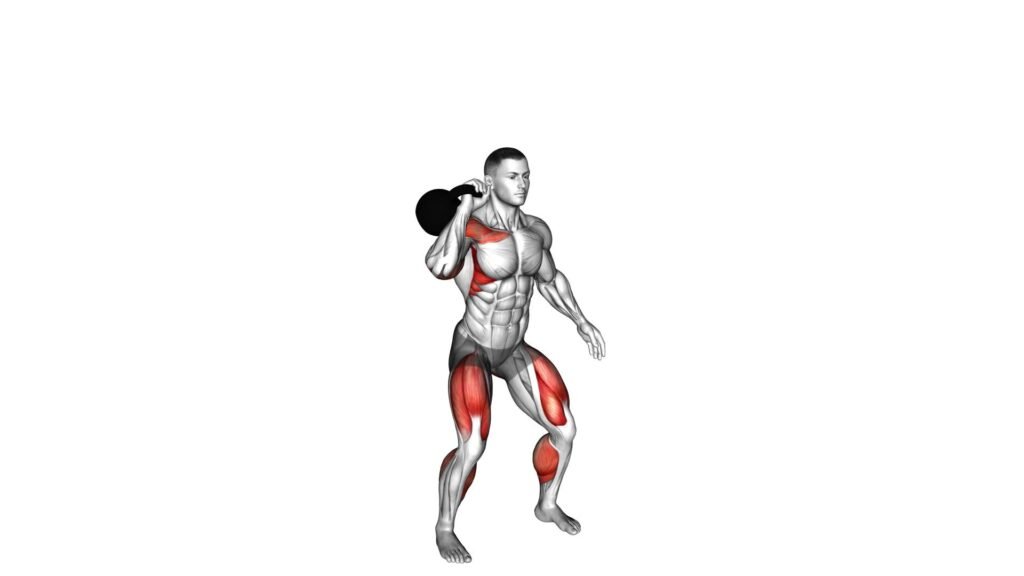 Kettlebell Single Arm Clean (female) - Exercise Guide & Tips