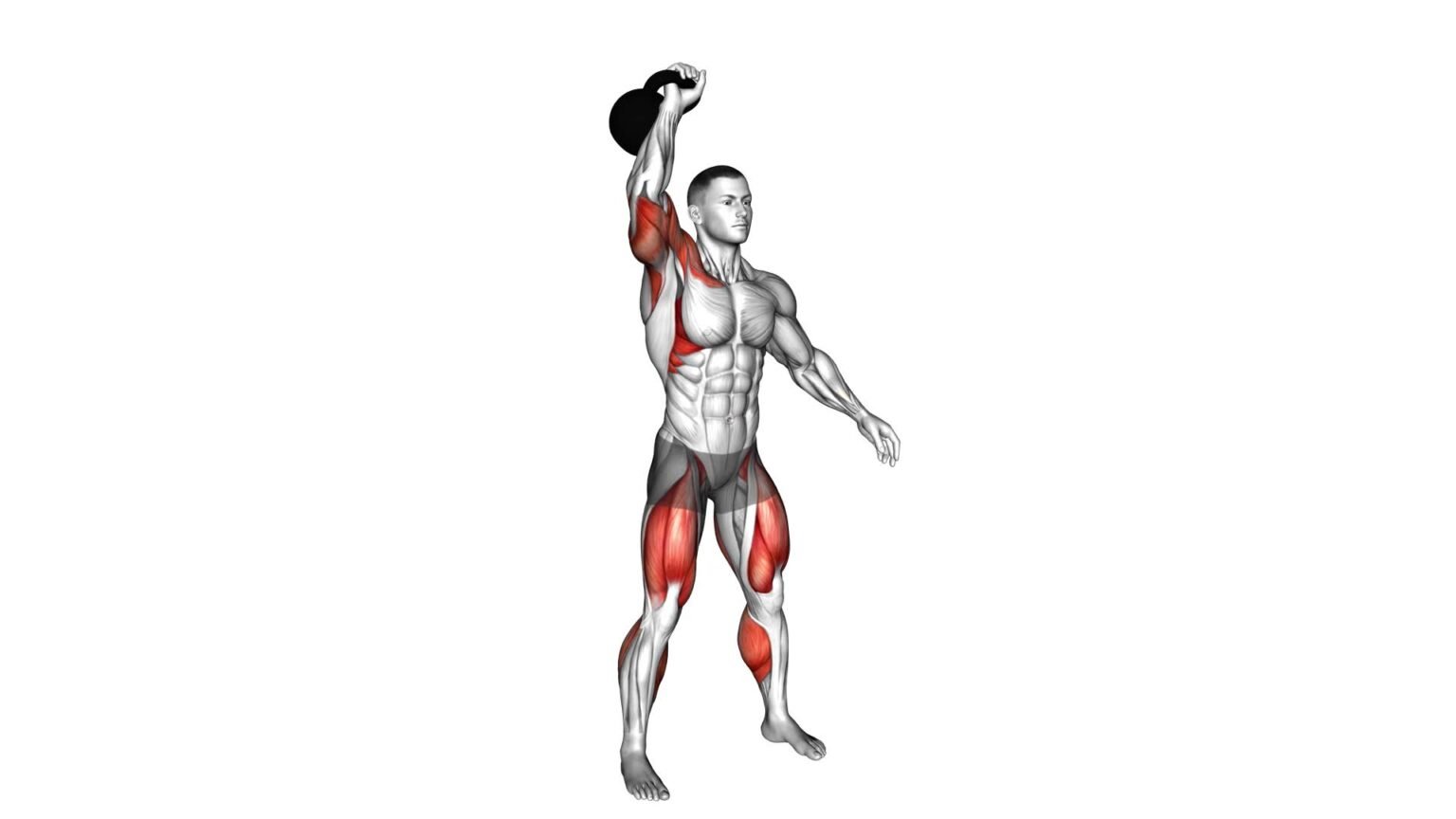 Kettlebell Single Arm Clean (female) - Exercise Guide & Tips