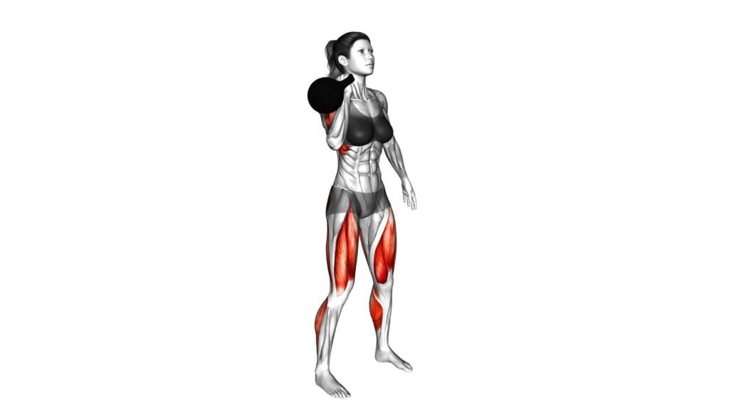 Kettlebell Single Arm Clean (female) - Exercise Guide & Tips