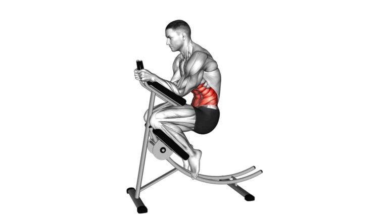 Plate Loaded Lever Seated Leg Raise Crunch: Female Video Guide & Tips