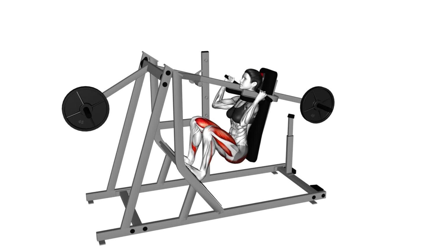 Plate Loaded Lever Squat: Female Video Guide & Tips