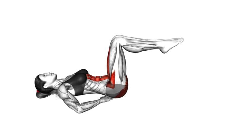 Lying Alternate Toe Touch Floor - Exercise Guide & Tips