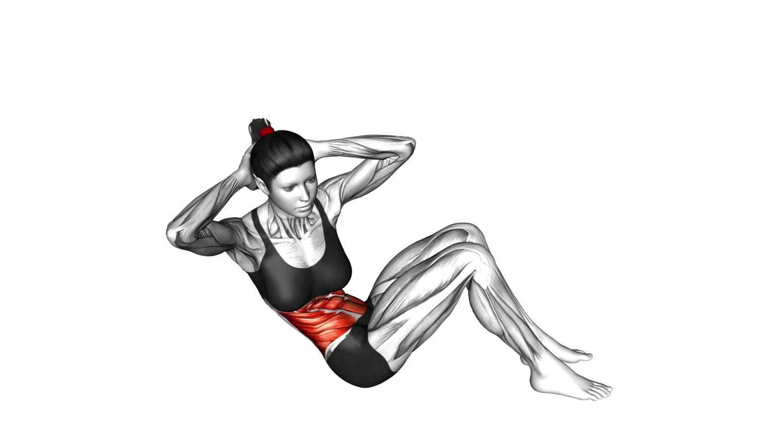 Standing Russian Twist (Female): Video Guide & Tips For Effective Core ...