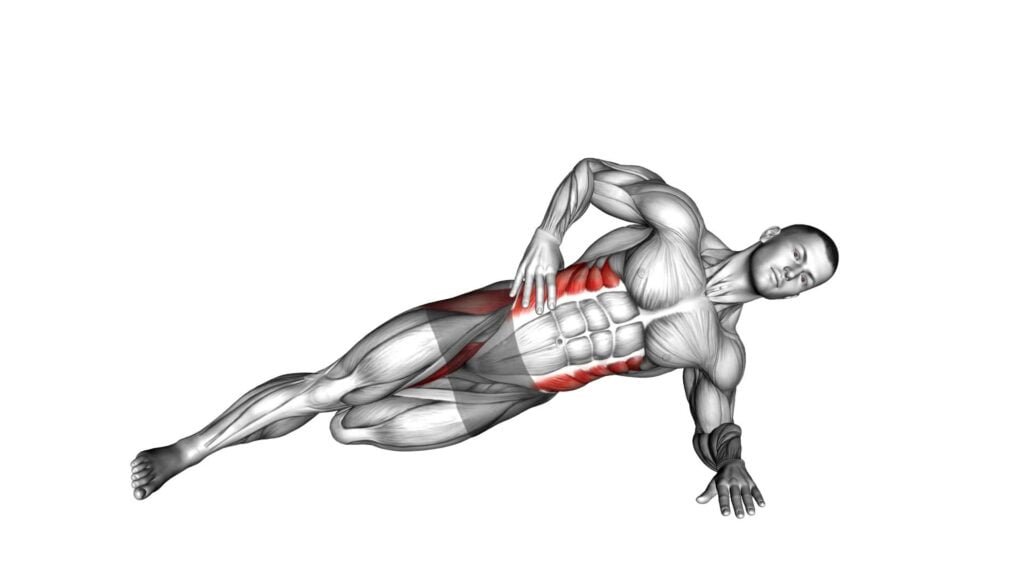 Dumbbell Side Bridge: Bent Leg Variation (Male) - Video Guide & Tips
