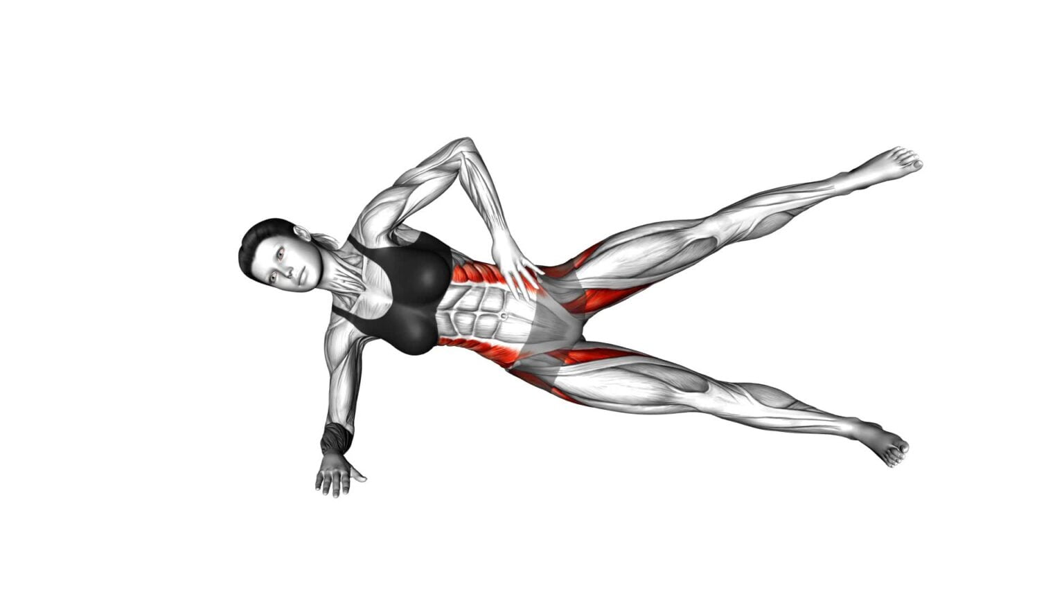 Side Plank (VERSION 2) - Female Video Guide & Tips For Effective Exercise