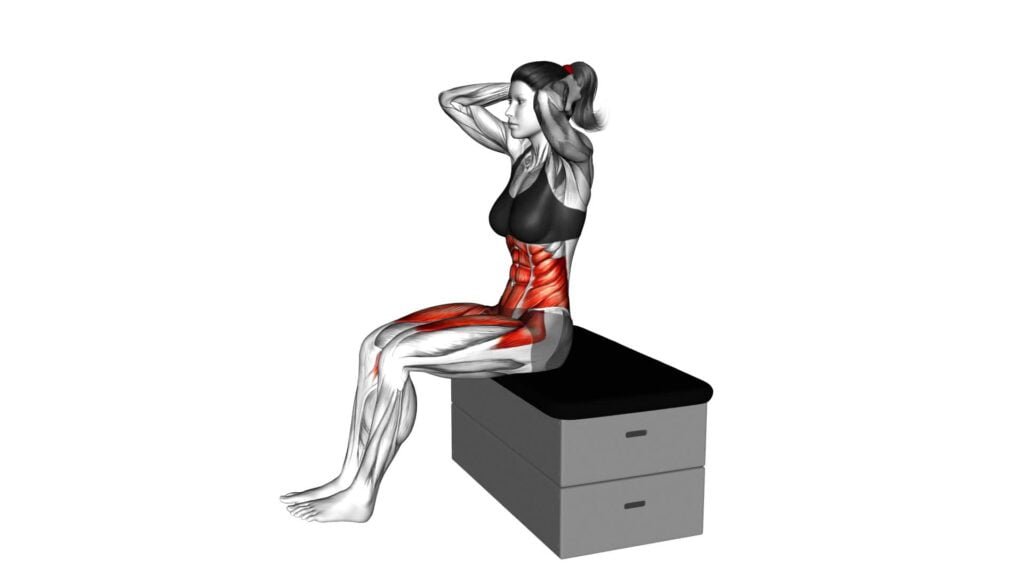 Air Twisting Crunch On Padded Stool - Exercise Guide & Tips