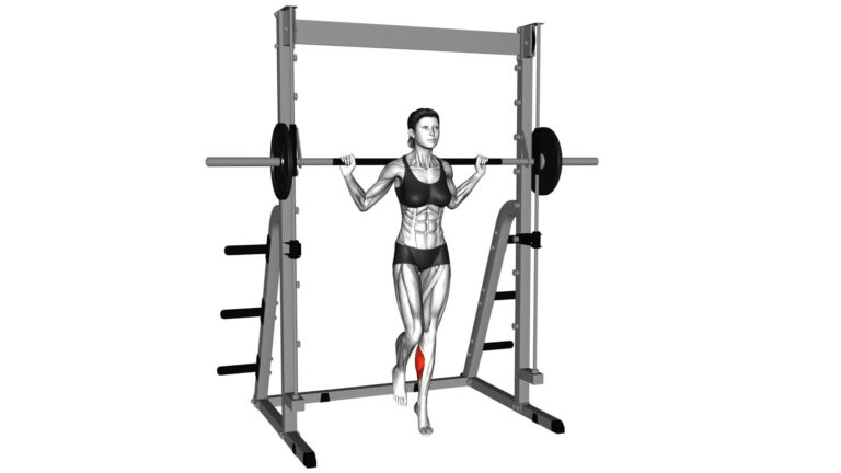 Smith One Leg Floor Calf Raise (female) - Exercise Guide & Tips