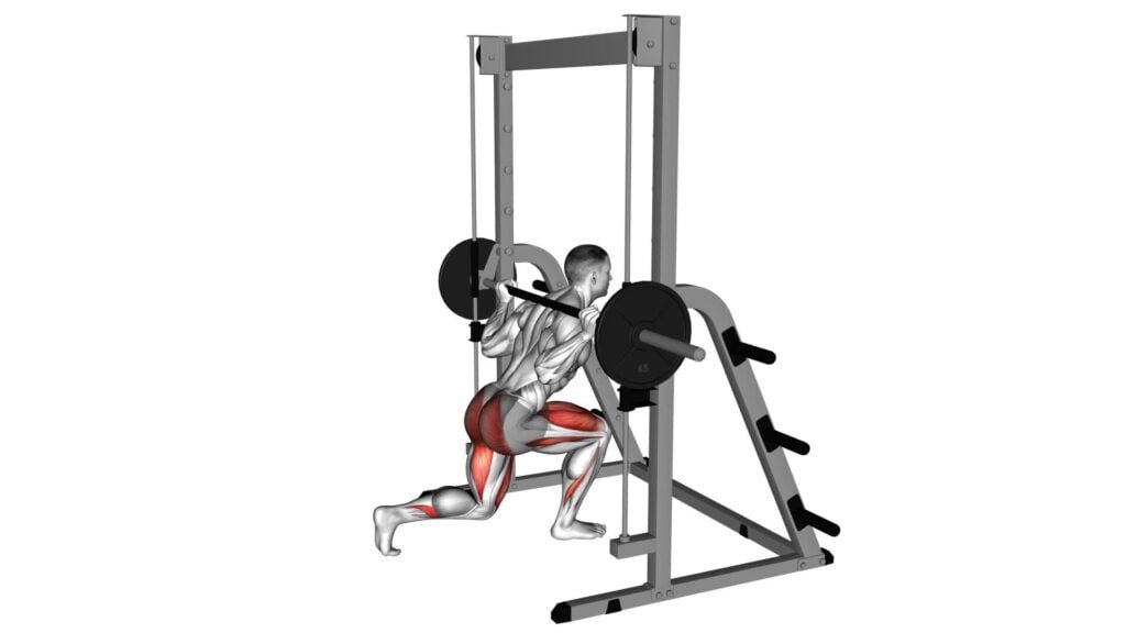Smith Rear Lunge (Version 2) For Men - Video Guide & Tips