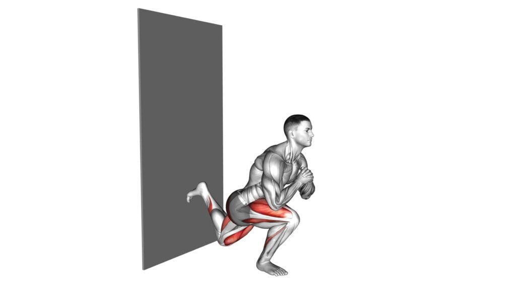 Master The Split Squat Against Wall (Male) - Video Guide & Tips