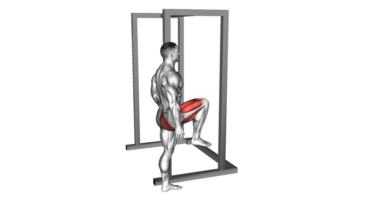 Improve Leg Strength: Standing Single Leg High Knee To Butt Kick ...