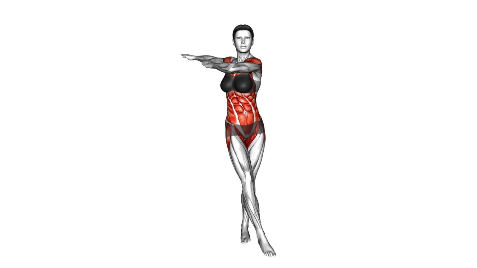Step Out Twist Hand Swipes (Female) - Video Guide & Tips