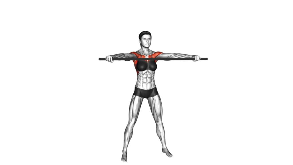 Stick Twist Lunge Stretch (Female): Video Guide & Tips