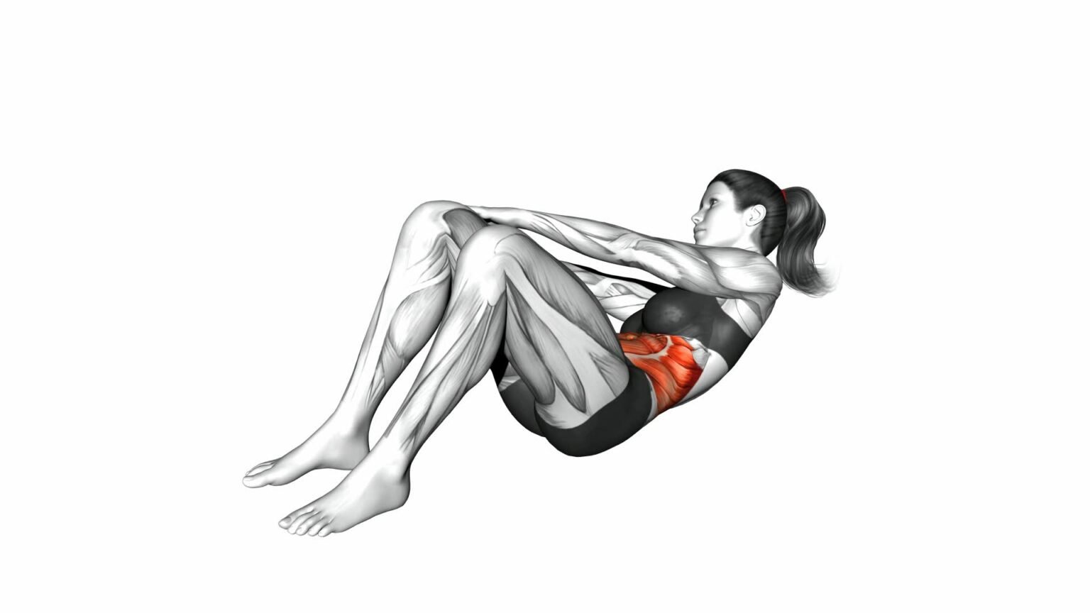 Twisting Crunch (Straight Arms) For Men - Video Guide & Tips