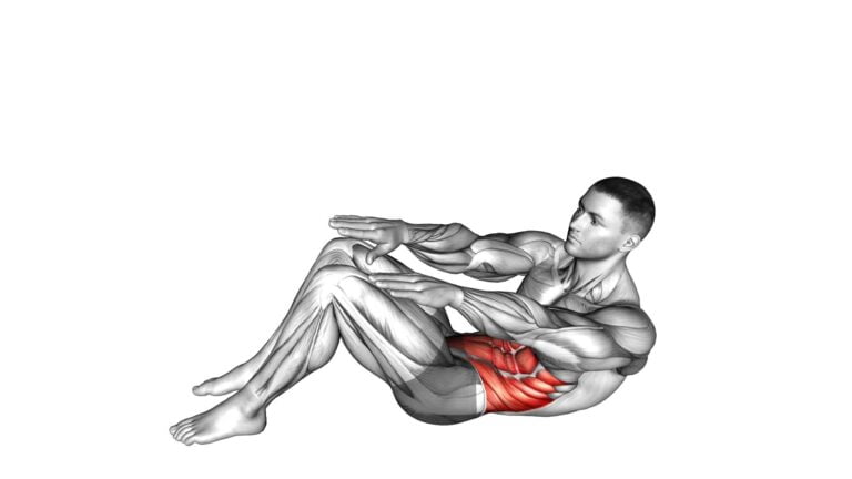 Twisting Crunch (Straight Arms) For Men - Video Guide & Tips