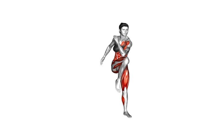 Alternating Knee Thrust (female) - Exercise Guide & Tips