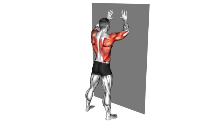 Wall Press And Twist (Male) - Video Guide & Tips For Effective Exercise