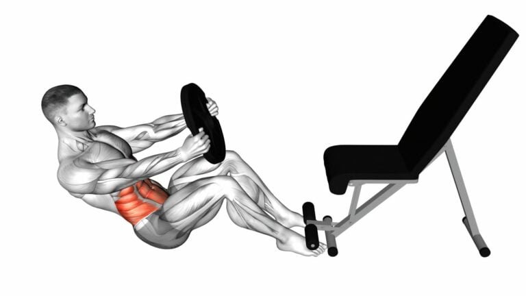 Weighted Russian Twist (legs Up) - Exercise Guide & Tips