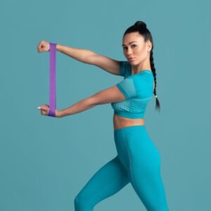 7 Effective Shoulder Exercises With Rubber Bands To Boost Strength And ...